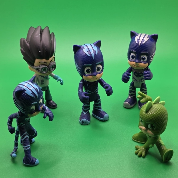 pj masks | Toys | Action Figure Set Blue And Green Pj Mask | Poshmark